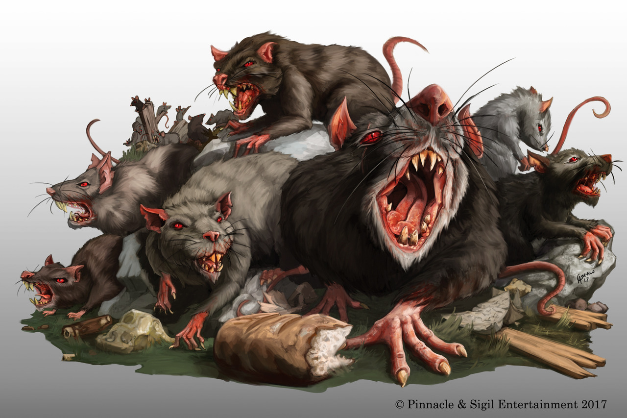 Monthly Monster Mashup 10: Colossus + Swarm of Rats | Encounter Every Enemy